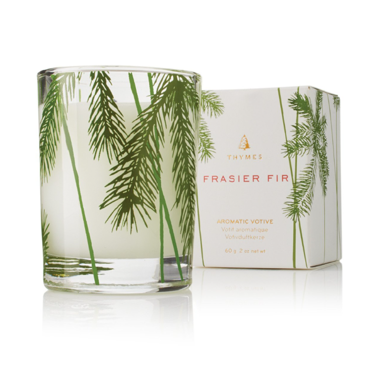 Thymes Frasier Fir Votive Candle 2oz / 60g - Encounter Beauty